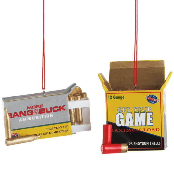 Shotgun Shell Box Orn 2a - Item 260436 | The Christmas Mouse