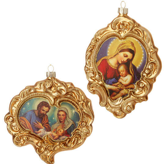 Holy Family Orn 2a - Item 281572 | The Christmas Mouse